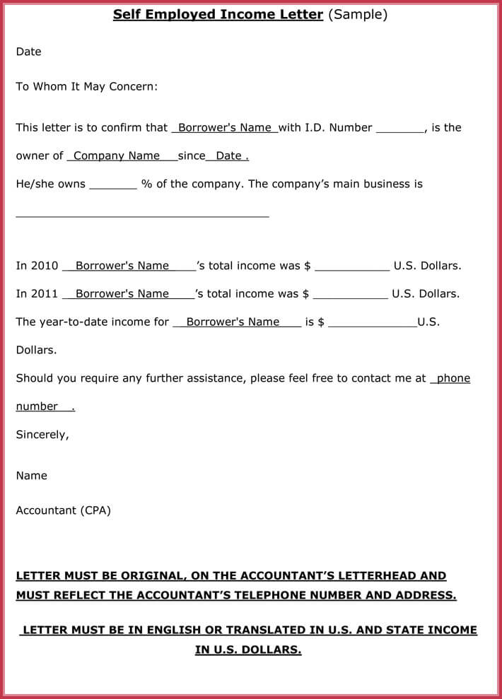 Proof of Income Letter - 20+ Samples, Formats in PDF & Word Proof of Income Letter - 20+ Samples, Formats in PDF & Word