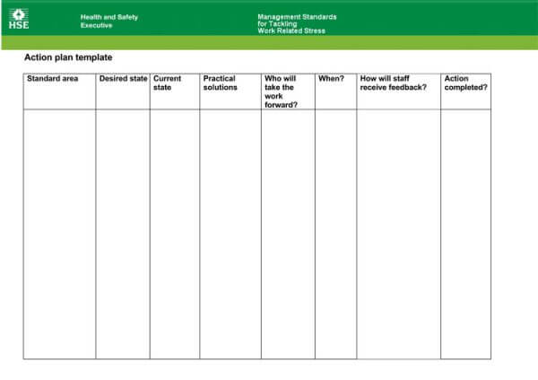 60 Free Action Plan Templates [Corrective, Emergency]