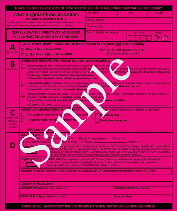 Dnr Order