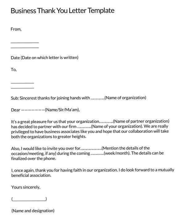 12 Best Thank You Letter Examples & Templates