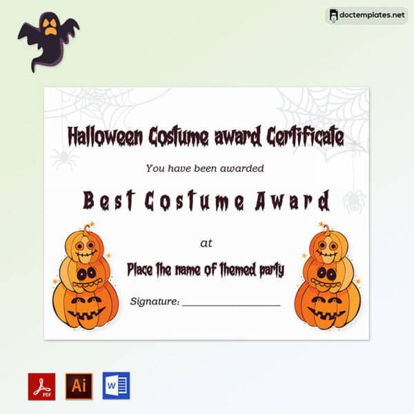 Halloween Award Certificates (20+ Best Templates)