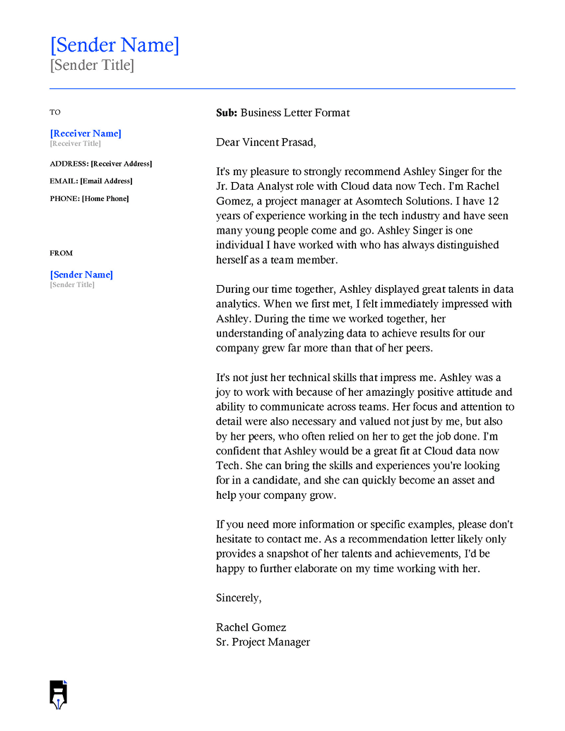 Apa Business Letter Format For Your Needs Letter Template Collection