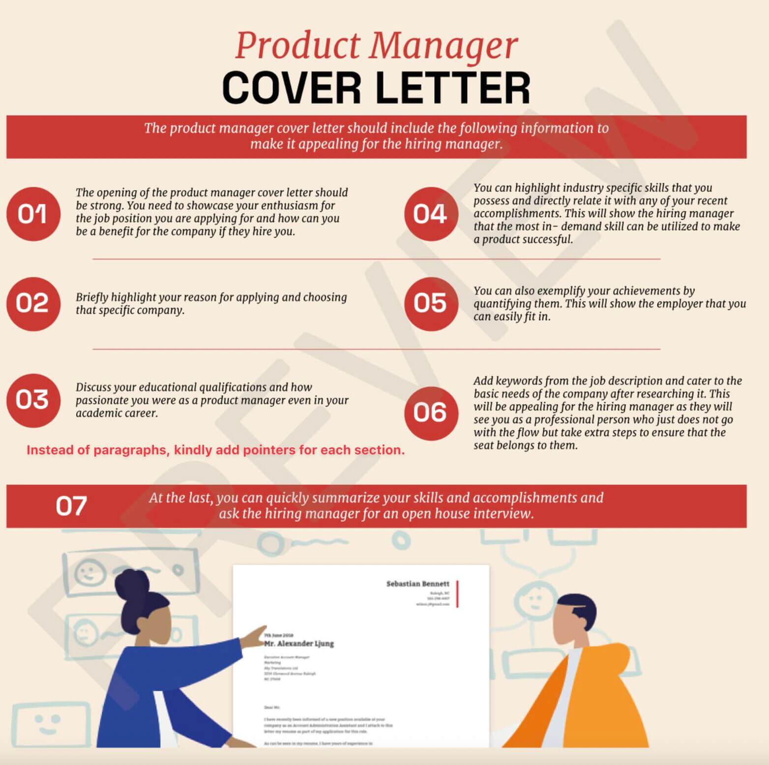 18 Product Manager Cover Letter Templates - Tips